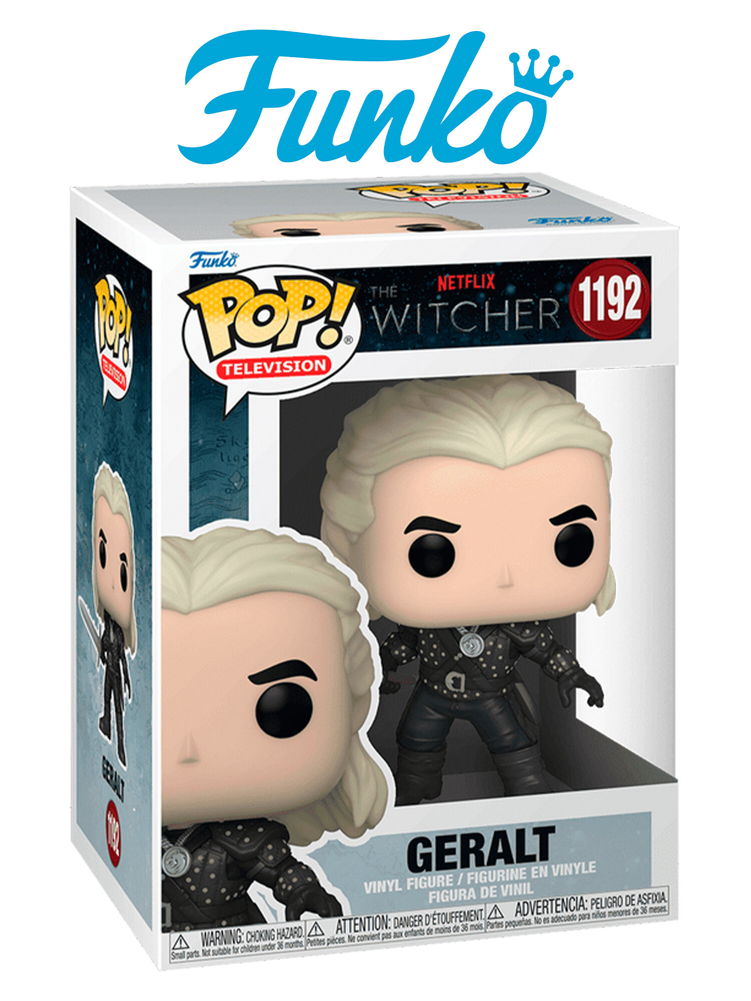 Фигурка Funko POP! Geralt (1192) The Witcher
