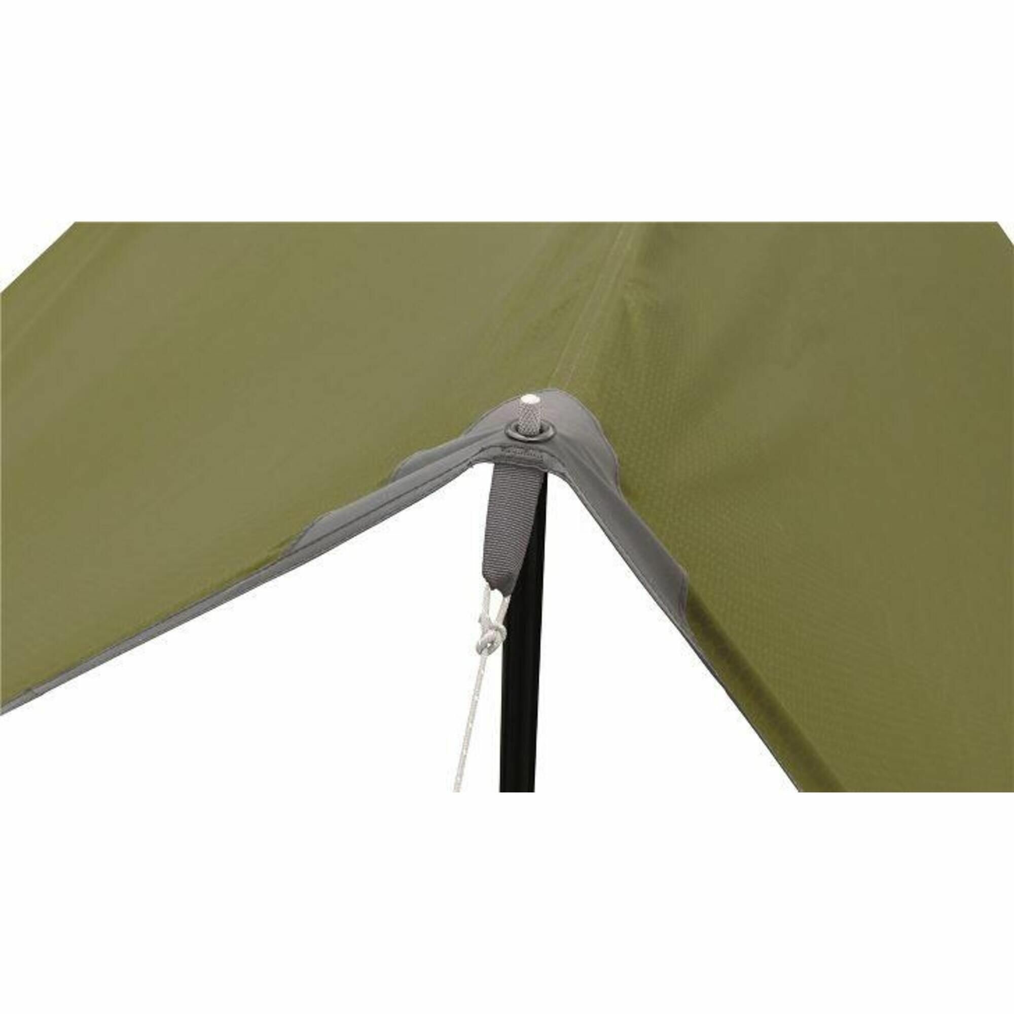 Палатка Robens Trail Tarp 3x3m 5000mm tent tarp, Decathlon, Цвет: Хаки
