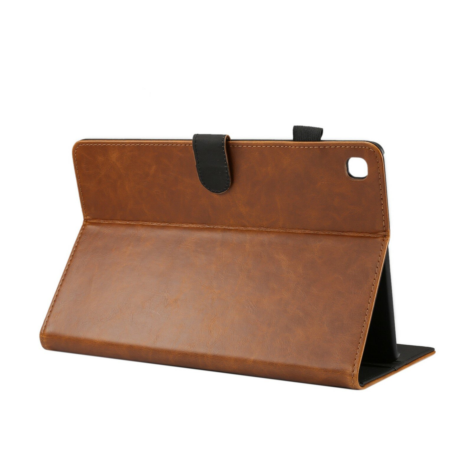 Чехол-книжка MyPads из качественной импортной кожи с мульти-подставкой и визитницей для Samsung Galaxy Tab S7 11 SM-T870 / T875