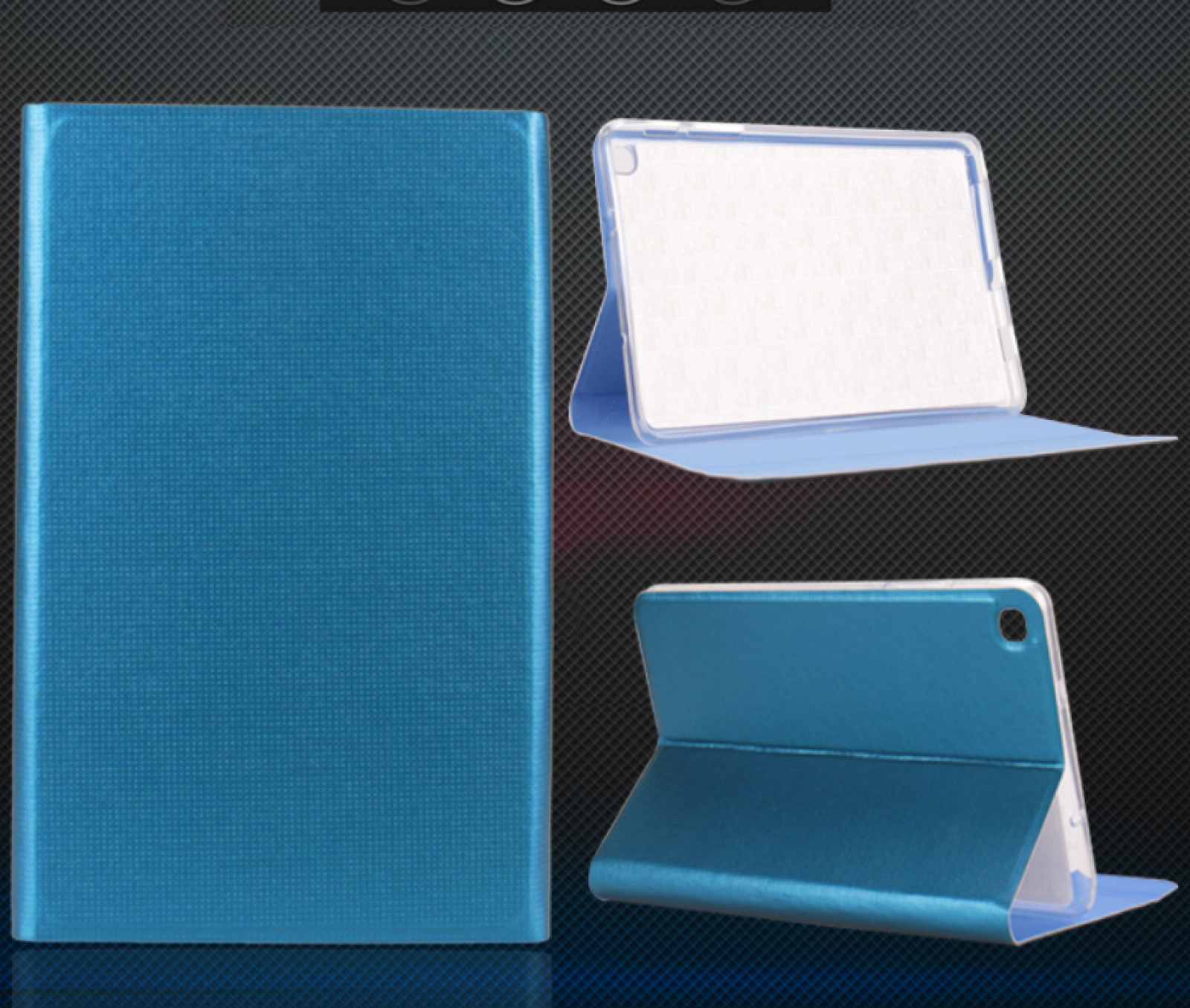 Чехол-обложка MyPads для Samsung Galaxy Tab A 8.0 (2019) SM-T290/T295 голубой с функцией подставки