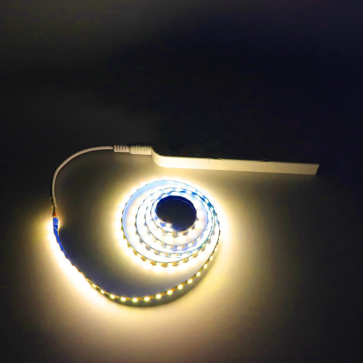 LED лента Htomaza для кухни 5В 1.5м Warm White, 3M