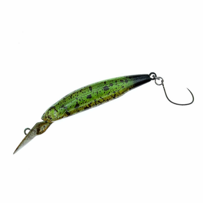 Воблер Smith x Rodio Craft Still Area T2 40F #10 DP Kurokawa Green