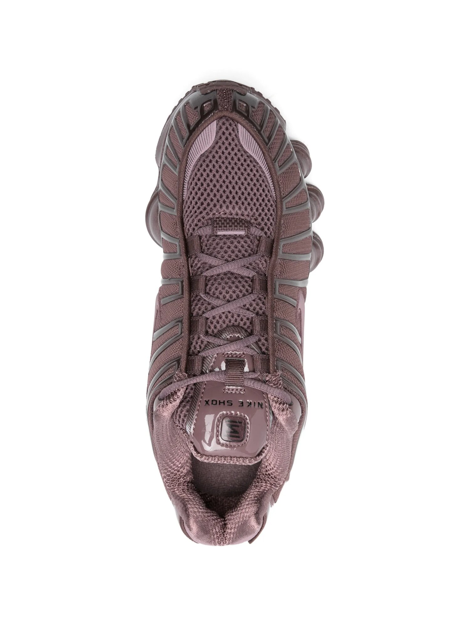 Кроссовки NIKE Shox TL, размер 10.5 US, коричневый/серый/оранжевый — фото 1