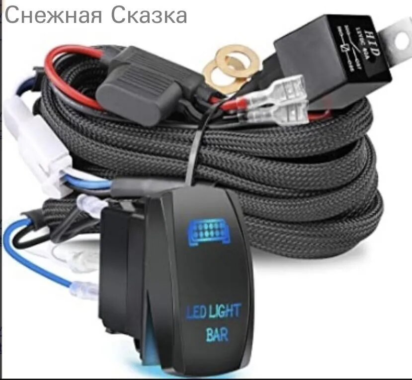 Система контроля водителя LED Light Bar black, арт. SKU00242, 1 шт.