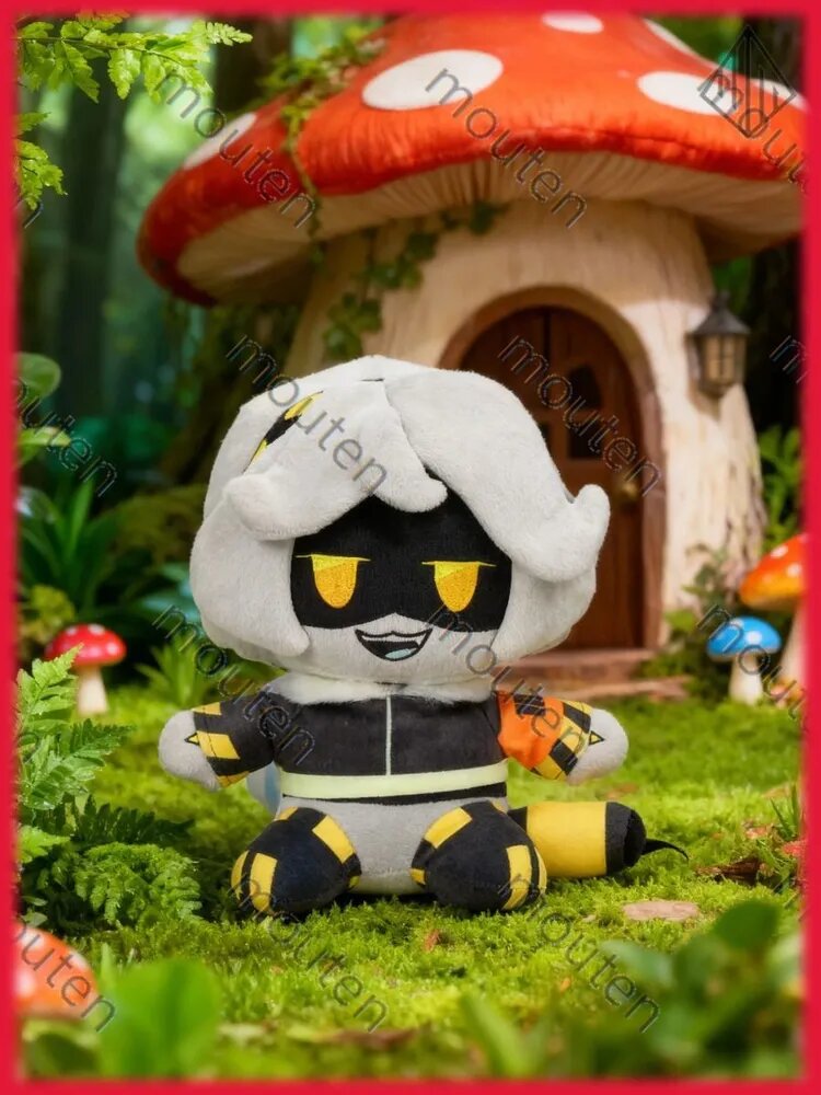 Мягкая игрушка Дроны убийцы Узи 25CM из флиса, для детей, желтый/оранжевый