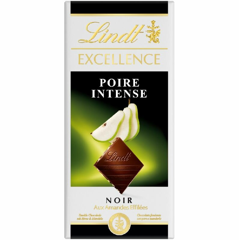 Шоколад LINDT EXCELLENCE POIRE Темный с Грушей 100г