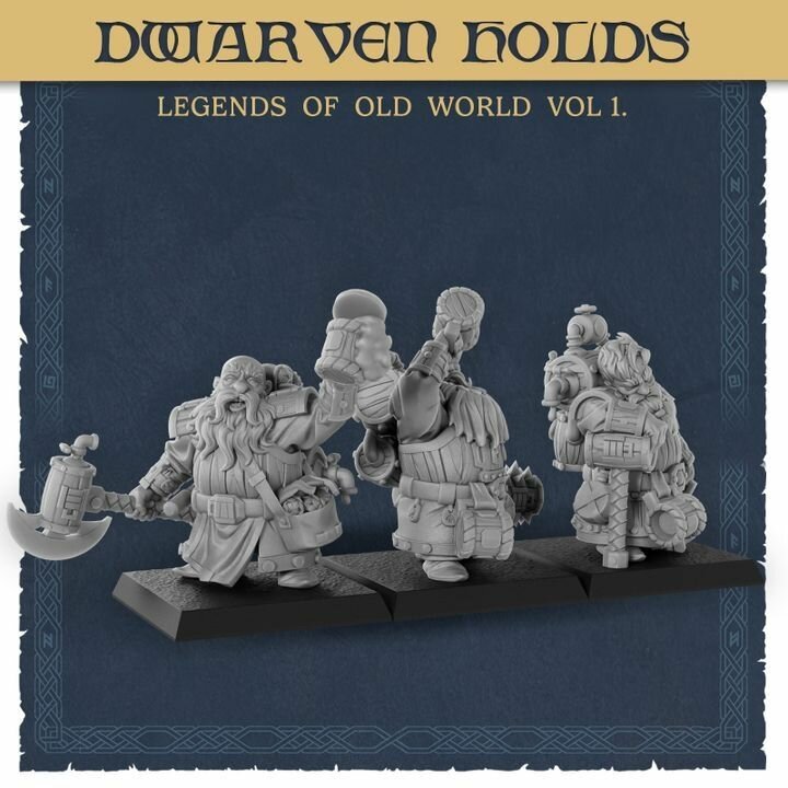 Миниатюра Warhammer Dwarven Holds/Brewers