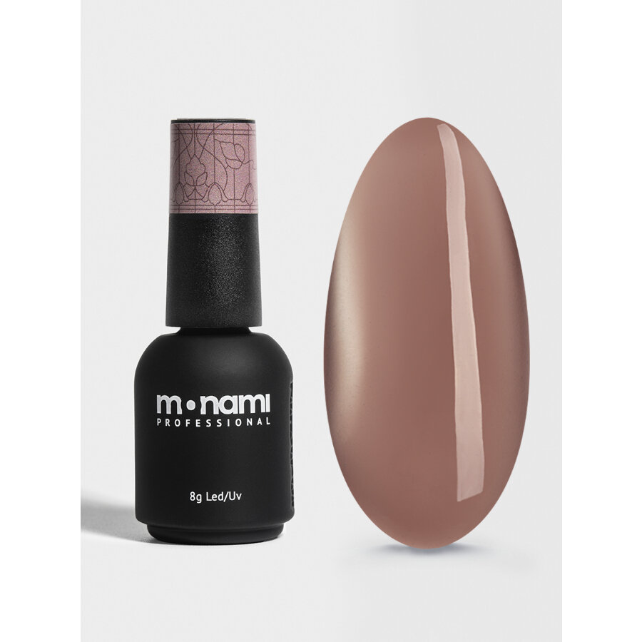 Гель-лак Monami "Закрытый гештальт", палитра потребностей, 8г, кирпично-тёплый цвет