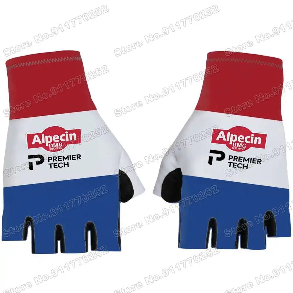 Велоперчатки Alpecin Deceuninck XL, Half Finger 10