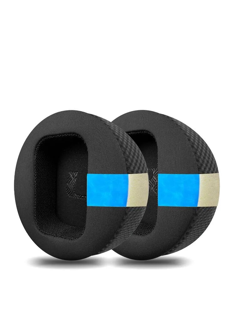 NullMini Сменные амбушюры для FiiO FT1 Pro Наушники. Амбушюры из искусственной кожи, черного цвета.