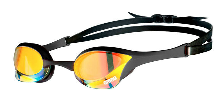 Очки для плавания Arena Cobra Ultra Swipe Mirror Black Gold-350 350 (350)