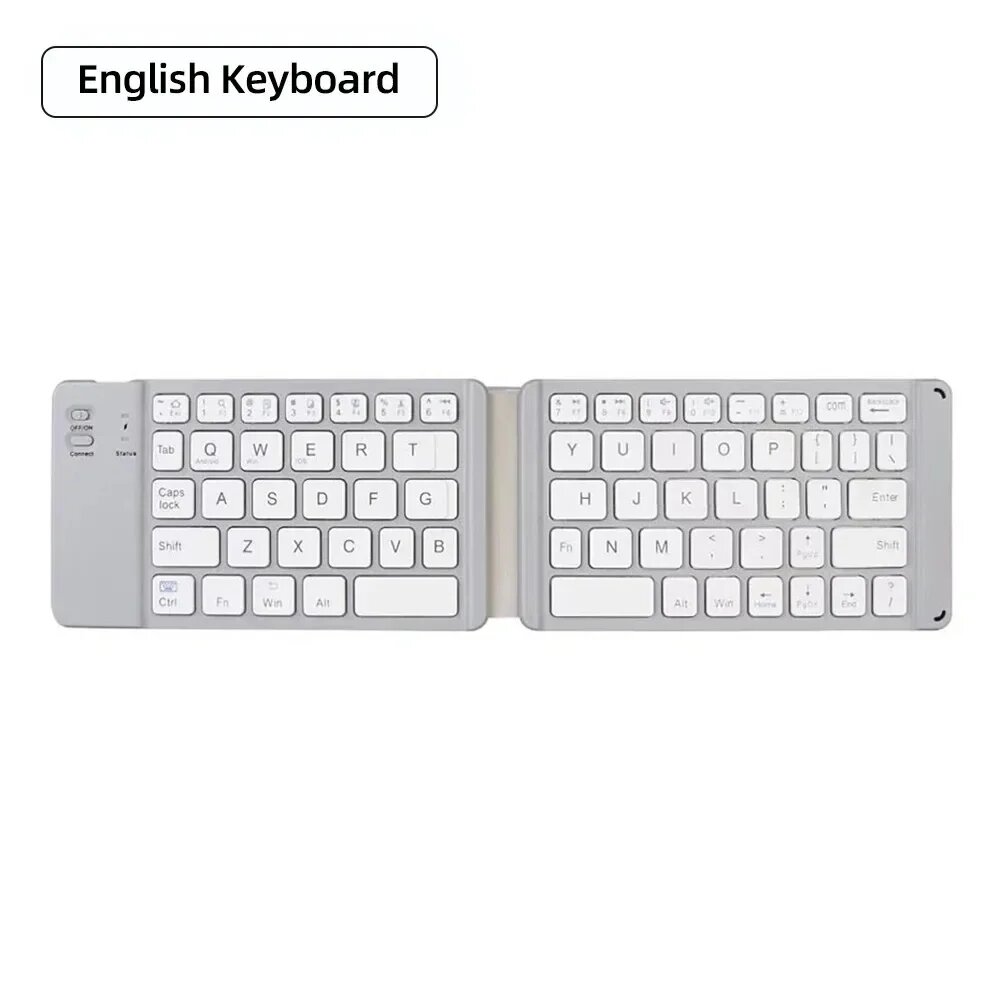 Складная клавиатура ONEVAN 63 клавиши, White, Russian n English