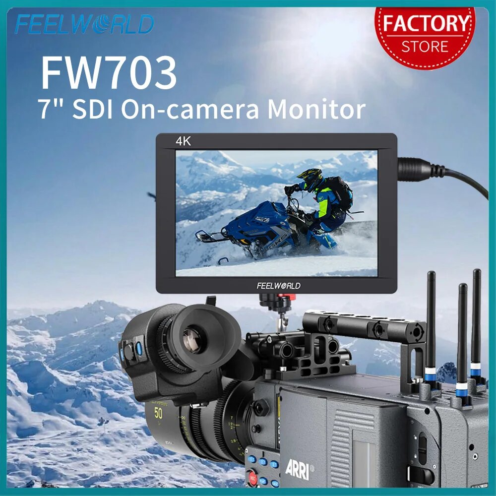 FEELWORLD FW703 7-дюймовый монитор для камеры
