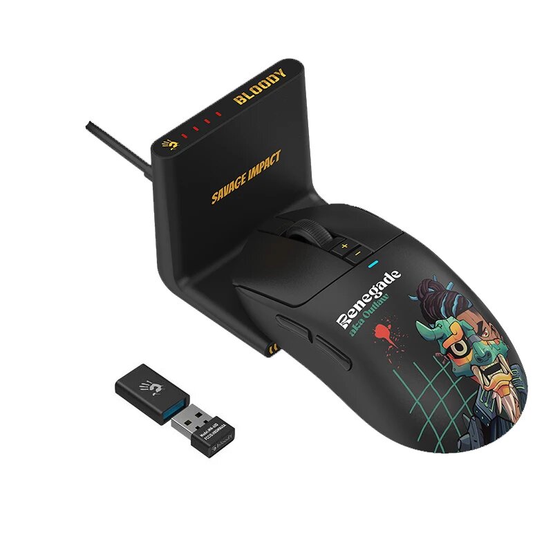 Беспроводная игровая мышь A4TECH Bloody R72 Ultra Duo 20000 CPI