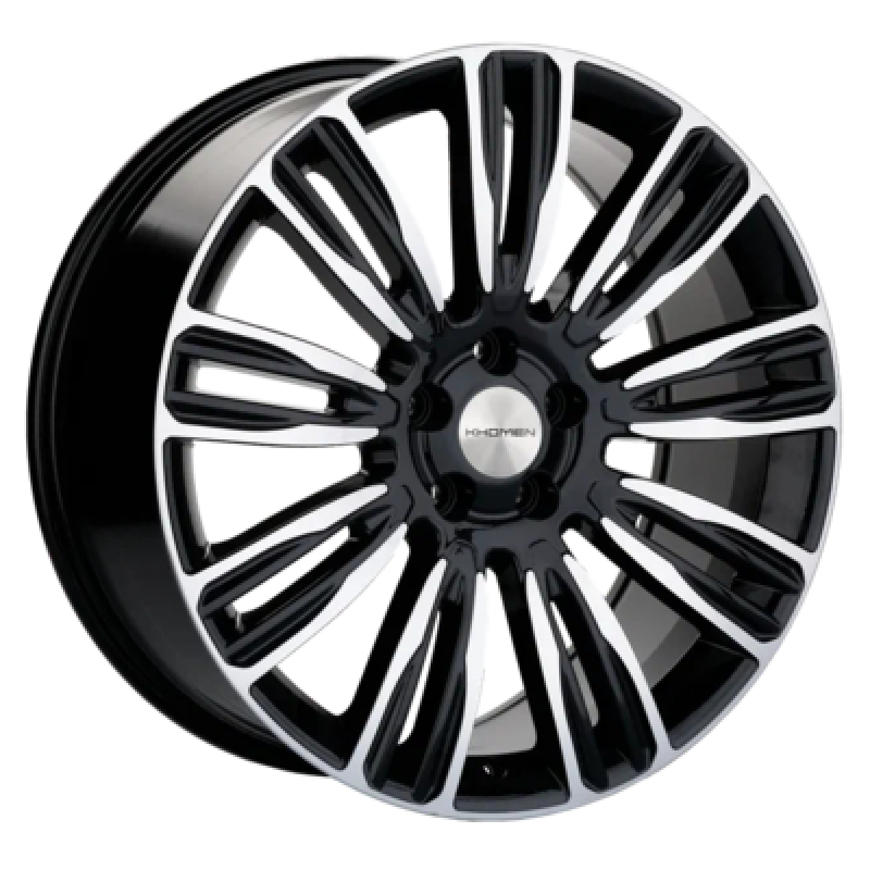 Диск колесный Khomen Wheels KHW2004 (Q7-Touareg) 8,5x20 5x130 Dia71.6 ET45 цвет Black-FP