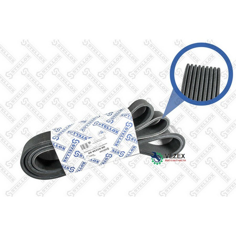 STELLOX 0902338SX ремень! поликлиновой 9PK2338 \MB Axor
