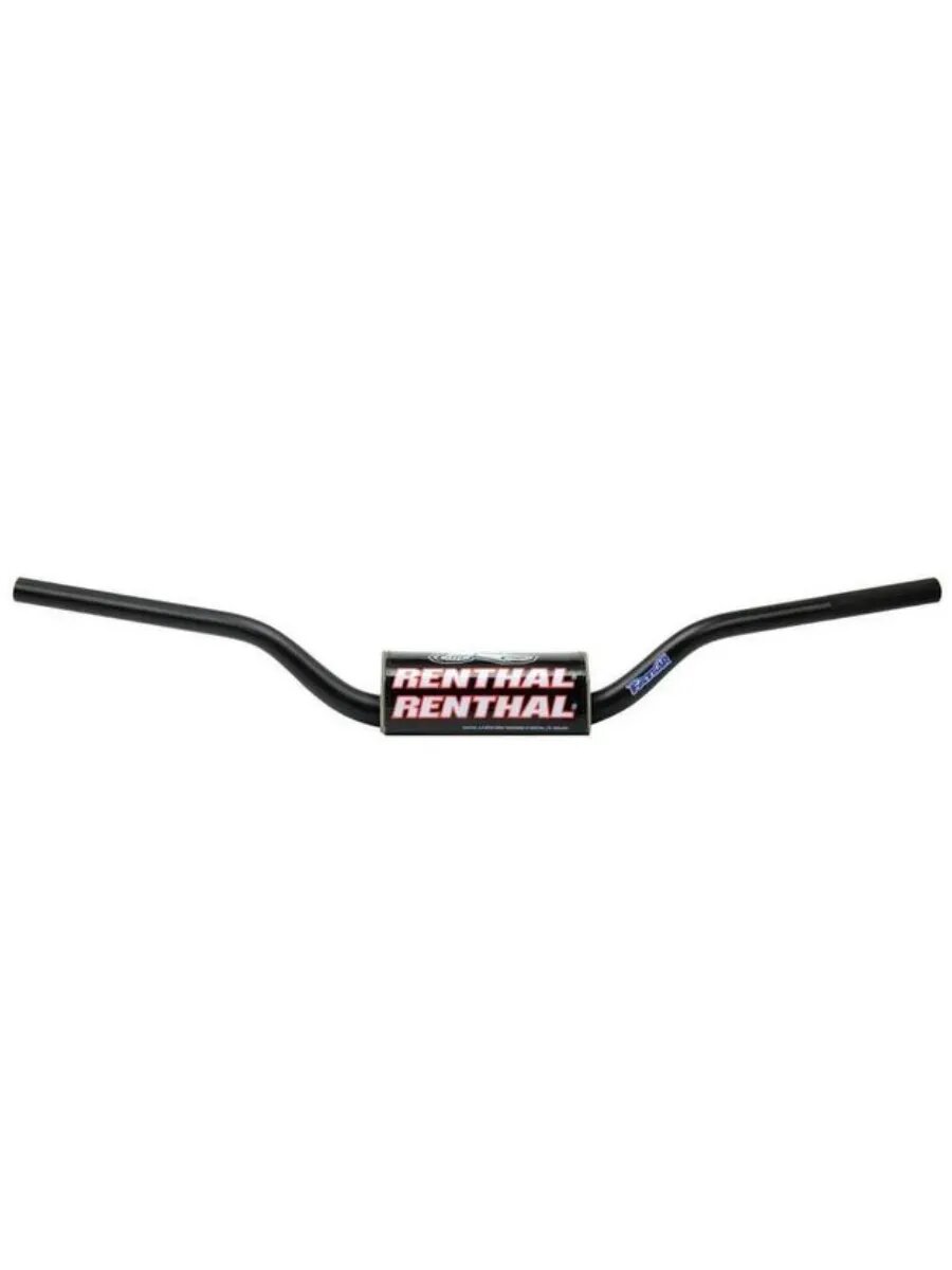 Руль RENTHAL FATBAR Villopoto-Stewart Black ø28,6