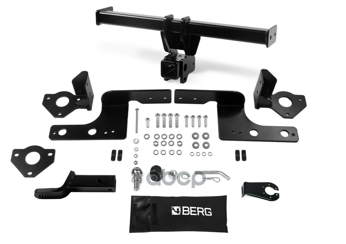 Фаркоп GAC GS8 2023- Тип шара: E. Нагрузки: 1300/75 кг BERG арт. F.9011.002