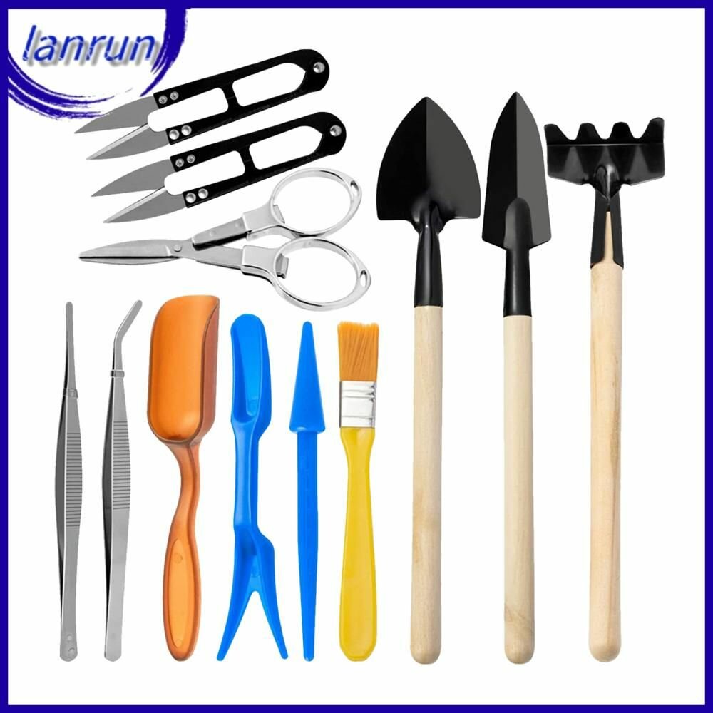 Садовые инструменты из железа, набор для пересадки растений, компактные инструменты для дома и сада