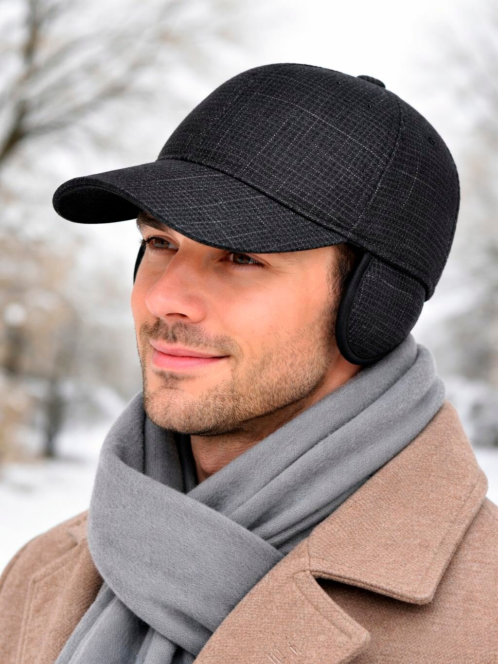 Бейсболка Осень-зима 2026 для мужчин