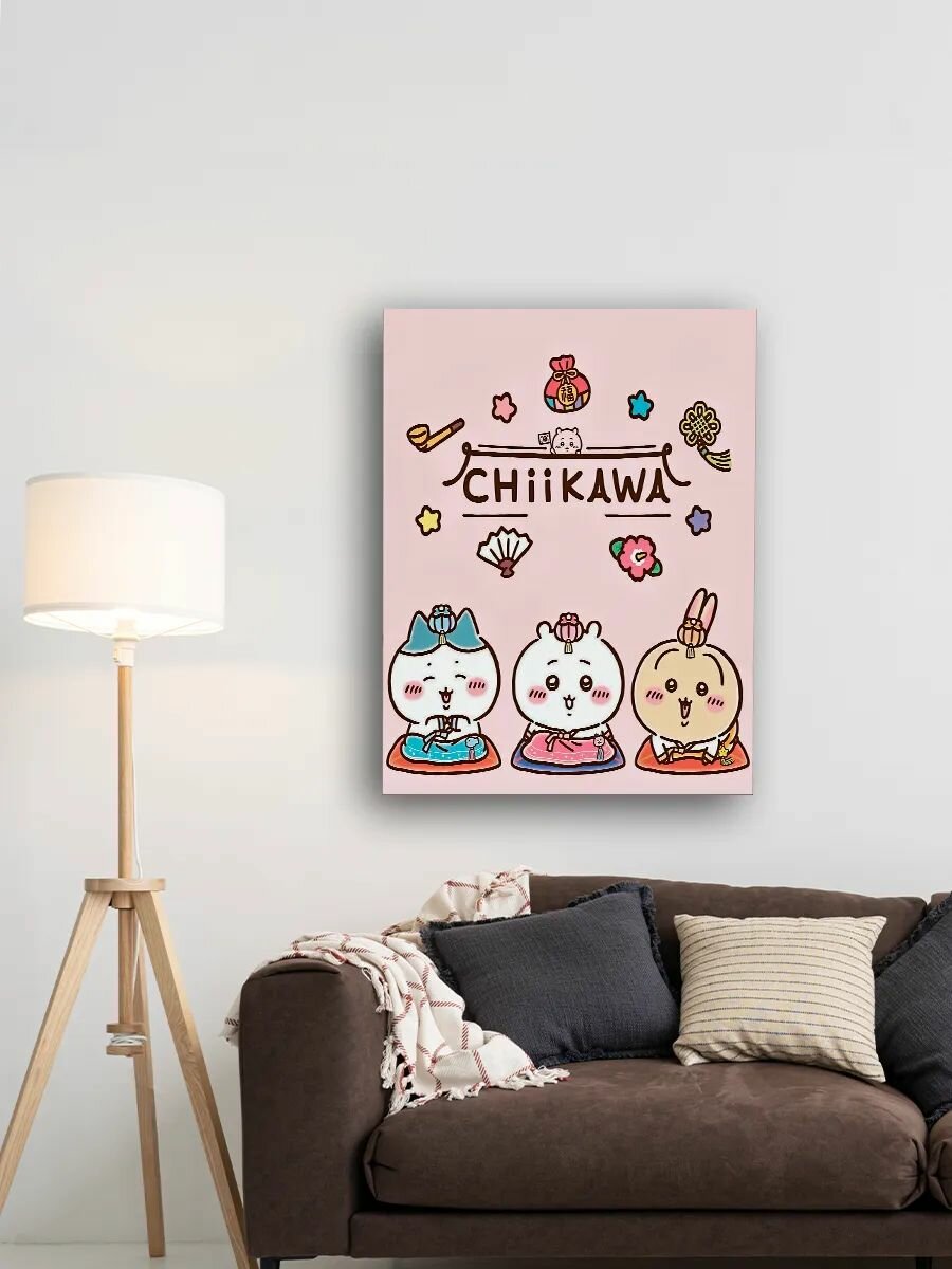 Постер на стену chiikawa чикава, , плакат 1шт, А3 размер. — фото 1