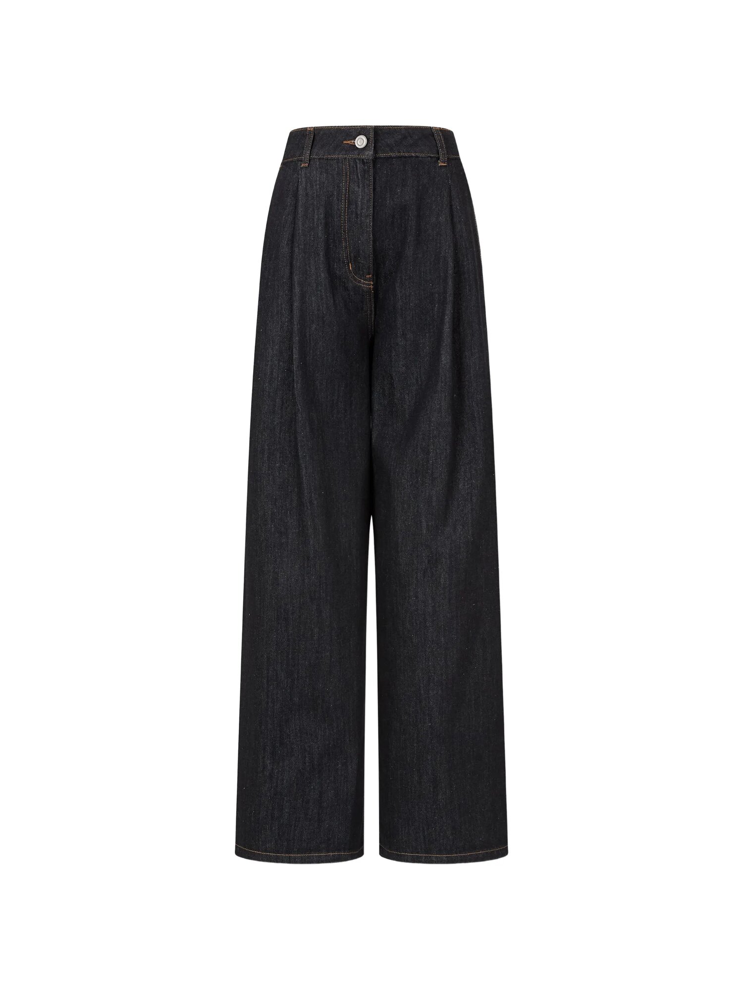 Брюки Tuck denim trousers