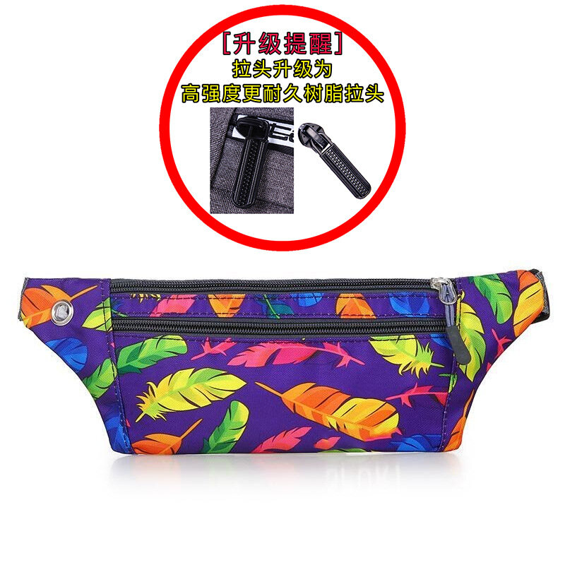 Оптовая продажа от производителя: облегающая поясная сумка, камуфляжная, клетчатая, однотонная, простой кошелек, спортивный невидимый легкий портативный кошелек для монет.