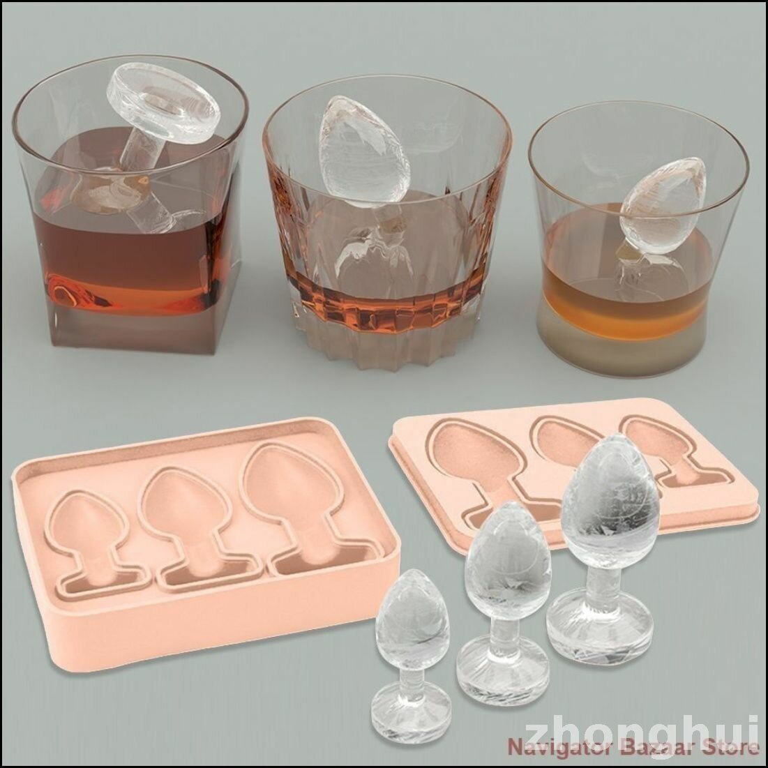 Форма для льда, 1 шт
