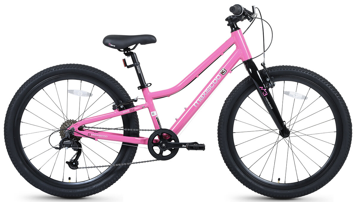 Подростковый велосипед Maxiscoo 3Bike 24' Girl (2026) 24 Розовый (130-150 см)