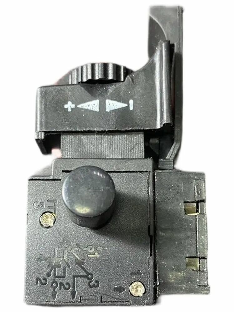Выключатель подходит для дрели DWT, Rebir, Sturm, Patriot, Prorab, Omax