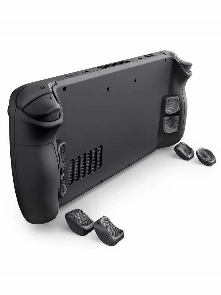 EXtremeRate сменный нижний корпус с заменяемыми задними кнопками для Steam Deck (LCD & OLED)
