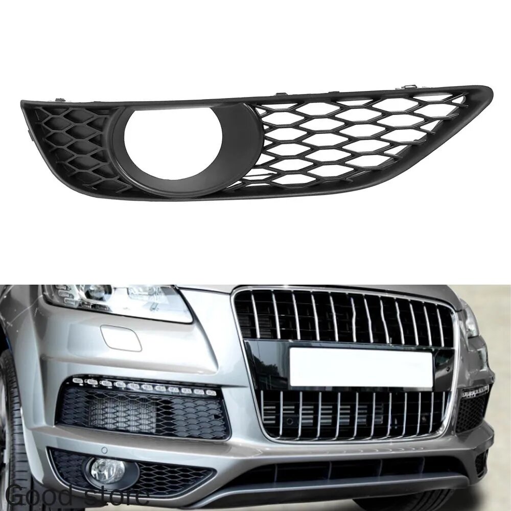 Правая крышка решетки противотуманных фар переднего бампера автомобиля, подходит для Audi Q7 Sportback 2010-2015 OE:4L0807676C