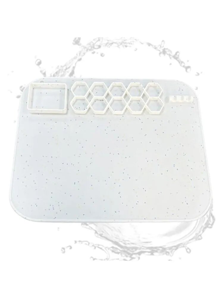 Силиконовый коврик для рисования , лепки, бисероплетения, коврик для творчества 40*50 см