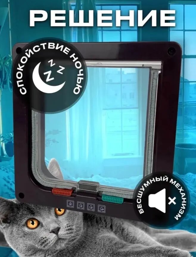 Дверца для кошек — фото 1