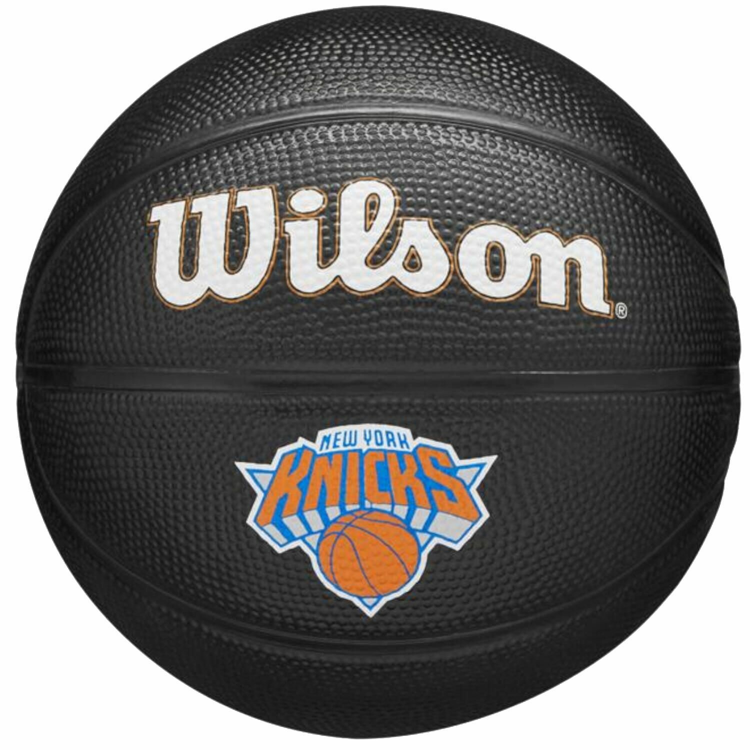 Баскетбольный мяч Wilson Team Tribute New York Knicks Mini Ball размер 3, Decathlon, Цвет: Черный, Размер: 3