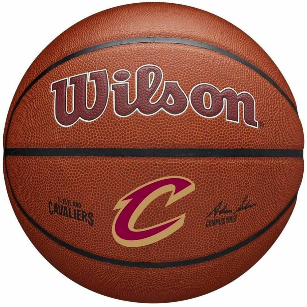 Wilson NBA Team Alliance Cleveland Cavaliers Баскетбольный мяч Размер 7, Decathlon, Цвет: Коричневый, Размер: 7