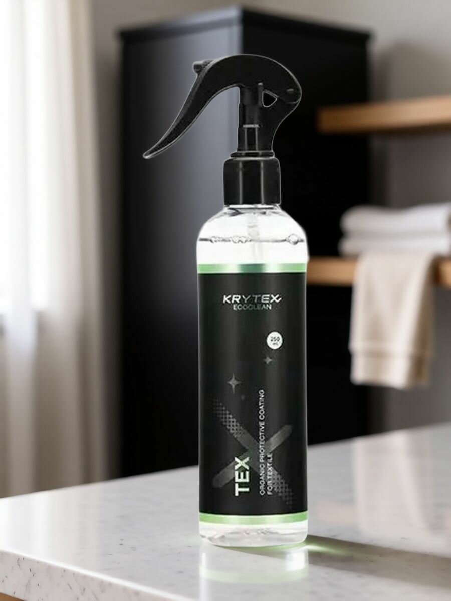 KRYTEX ECOCLEAN TEX Органическое защитное покрытие для текстиля, 250 мл