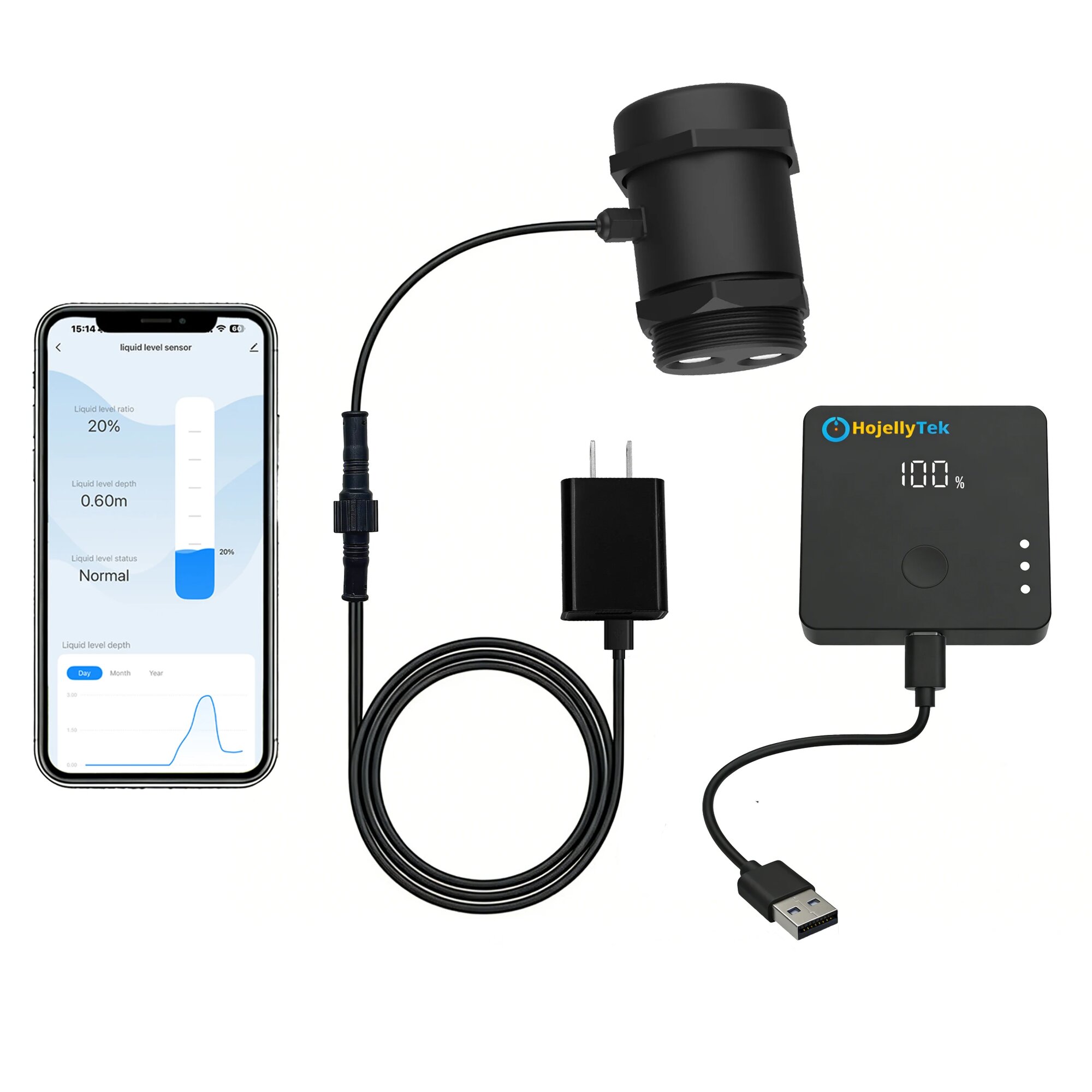 Беспроводной датчик уровня воды ULS-03GP Wi-Fi, Model EU100-240V