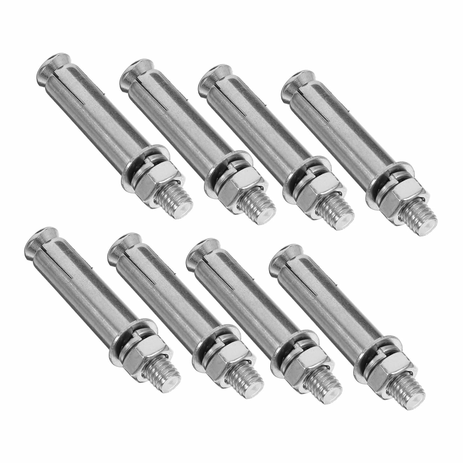 8 шт. расширительные болты из нержавеющей стали, остроконечные расширительные винты для сборки мебели своими руками, кре
