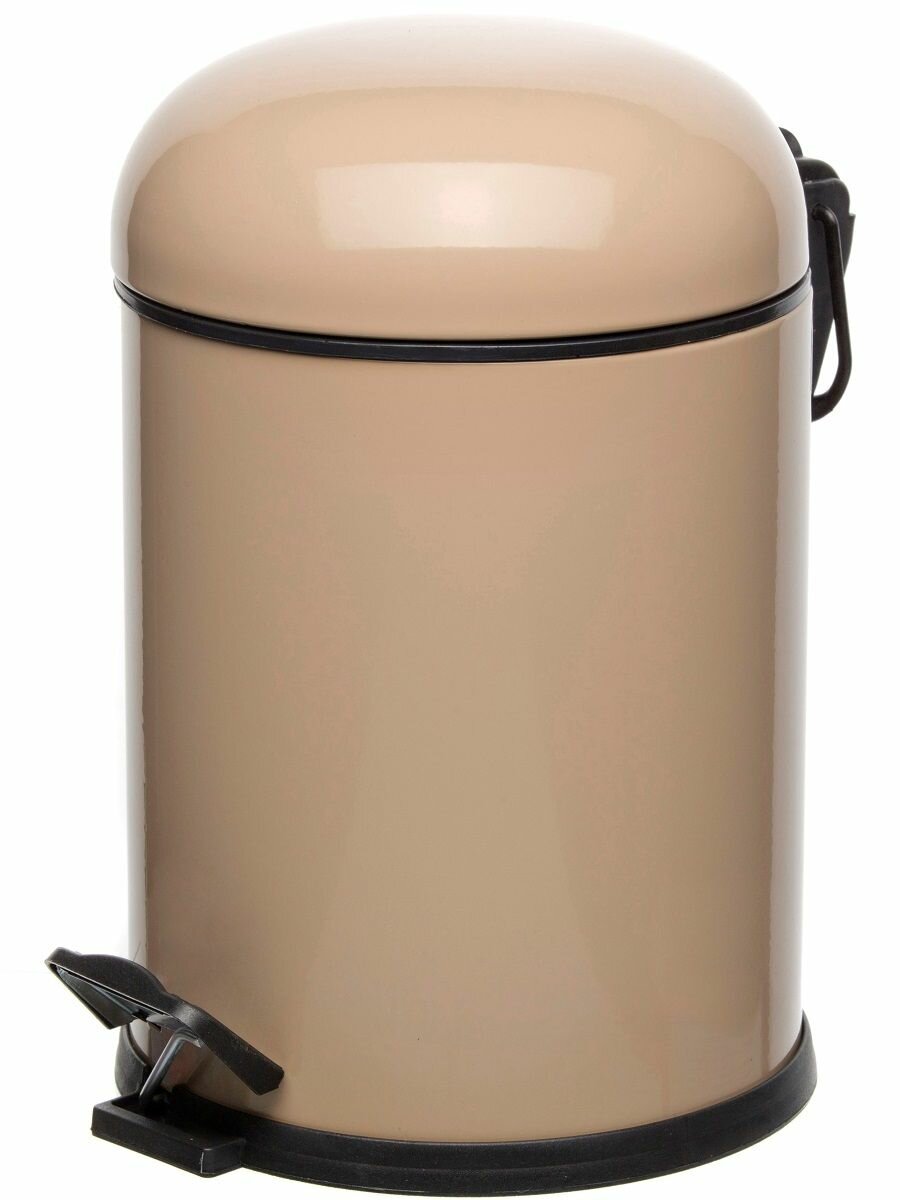 Ведро для мусора Navako Aquarius 5L Сappuccino