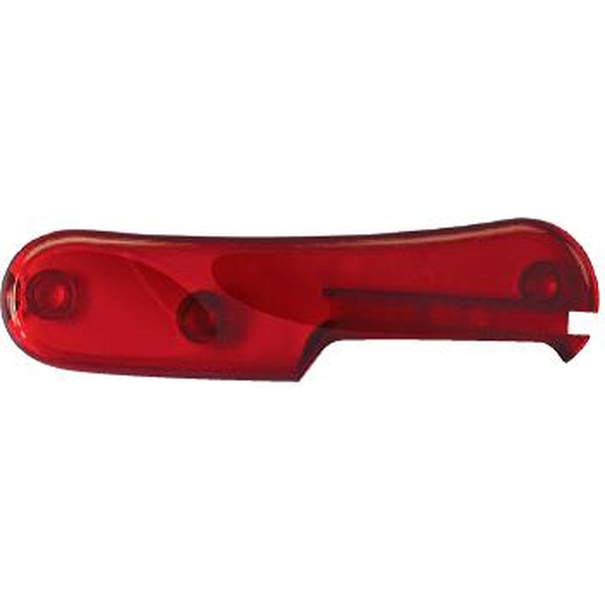 Задняя накладка для ножей VICTORINOX 85 мм, пластиковая, полупрозрачная красная, C.2700. ET4