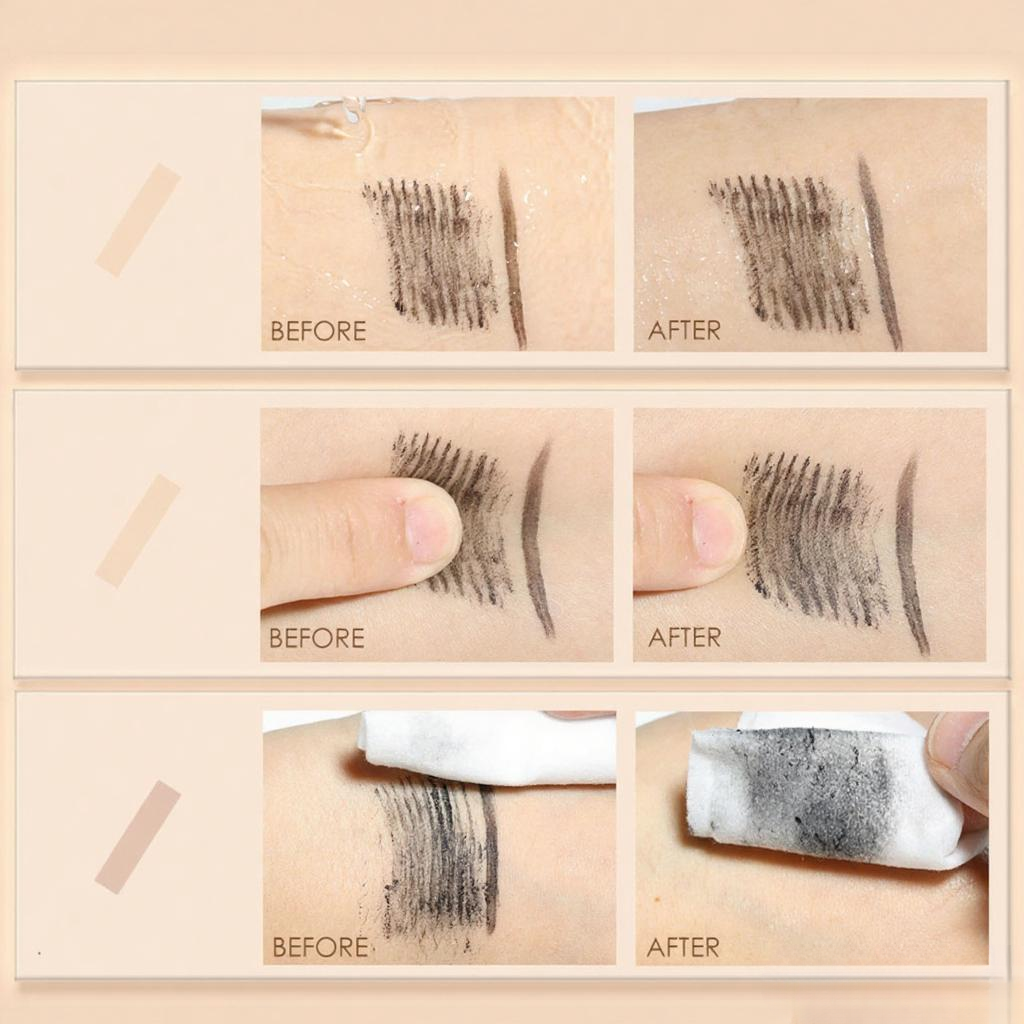 Mascara & Fiber Eyelash Primer 2 in 1 Waterproof Sweat-proof Long-lasting Lengthening Eye Makeup, Color: #1 Mascara eyeliner 2 in 1, #2 Mascara fiber eyelash primer 2 in 1, Net Weight: Mascara 5g, eyeliner 3g, Package Weight: 26g, Package Size: