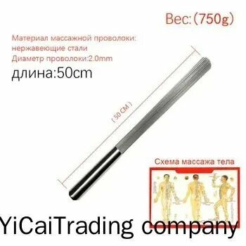 Массажный веник (усиленный)/нержавеющая сталь вес