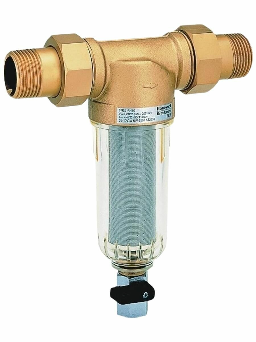 Промываемый фильтр тонкой очистки для холодной воды Honeywell FF06 3/4АА