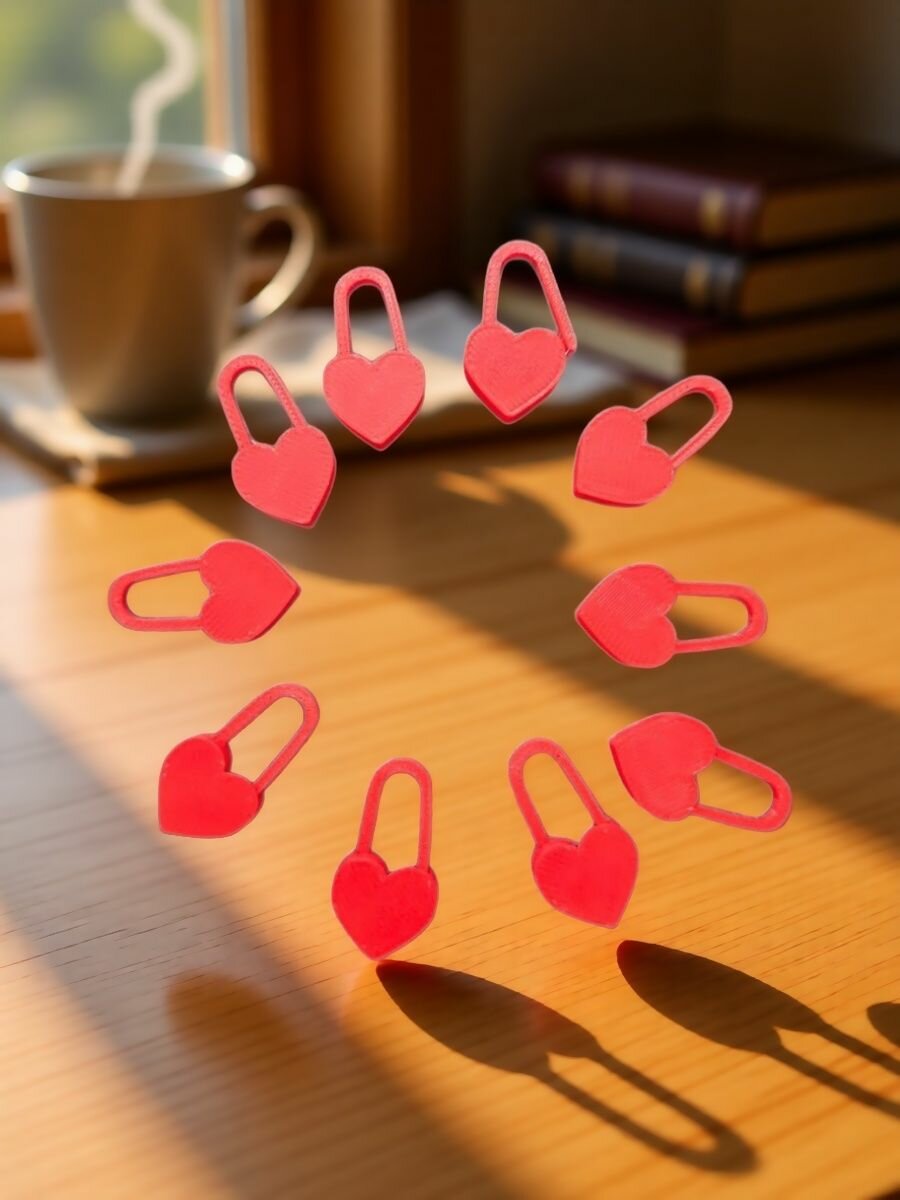 Маркеры для вязания 10 шт, для выделения петель реглана, мест начала прибавления петель или кругового оборота.
