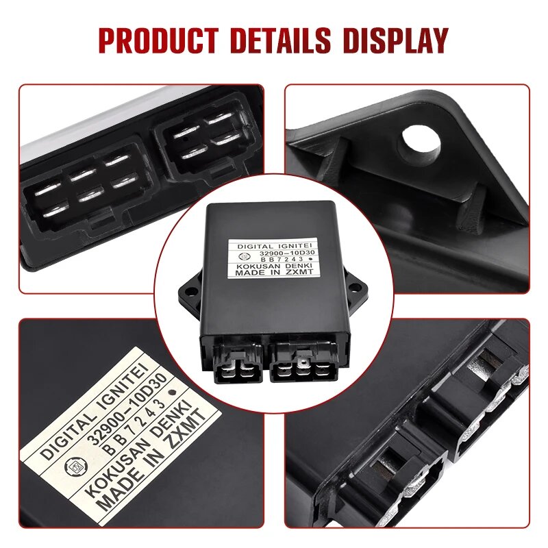 Мотоцикл интеллектуальное цифровое зажигание CDI ECU блок воспламенитель для SUZUKI GSX400 GSX400S 1994-1998 lmpulse katana RF400R RF 400 R