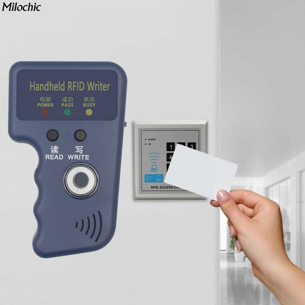 125 кГц TM Копировальный аппарат RFID-дубликатор Считыватель портативных ключей, карточек-меток