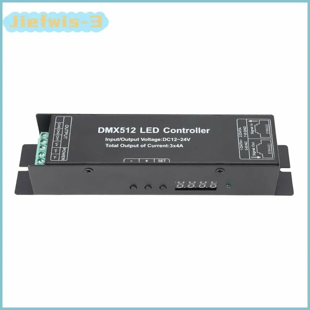 Контроллер DMX512, с 3 каналами, для светового оформления