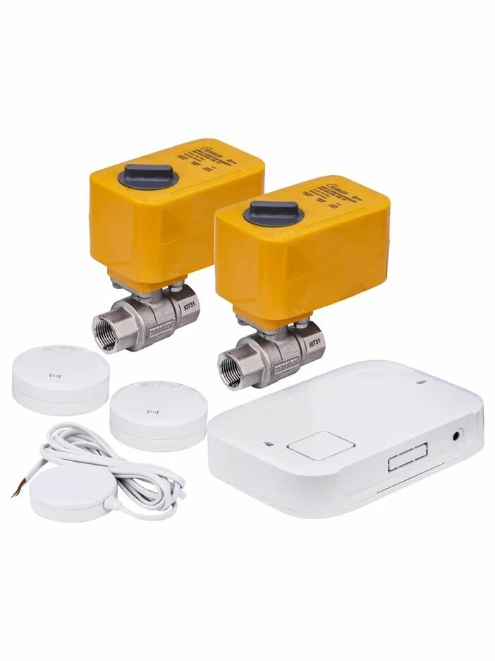 Система защиты от протечек воды + TUYA 1" ВР, ZEISSLER, ZSw.1312.0106