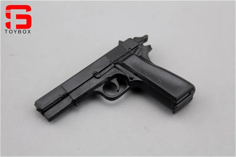 Мини-пистолет 1/6 Soyakula, черный, 4cm